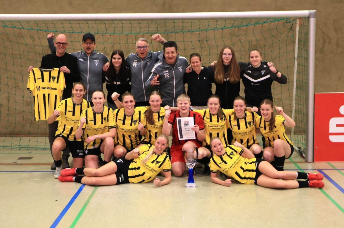 Alemannia-Damen gewinnen Sparkassen-Hallencup 2026 | Abteilungen ...